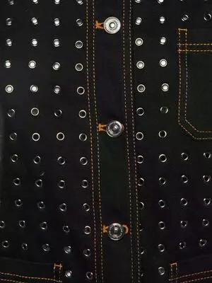 Dior Riveted Button-front Jacket