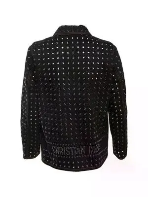 Dior Riveted Button-front Jacket
