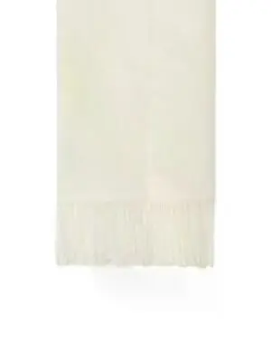 Alanui Ivory Fringed Trousers