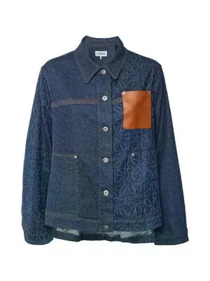 Loewe Anagram Buttoned Denim Jacket