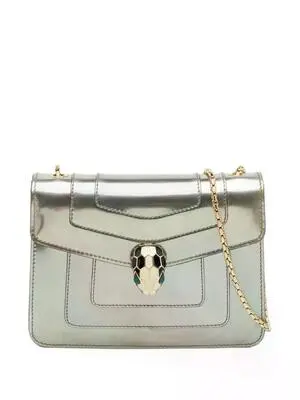 BVLGARI Serpenti Forever Shoulder Bag - Silver
