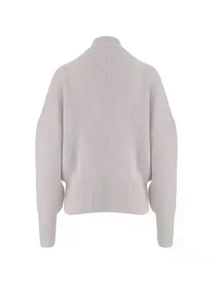 SA SU PHI Long-sleeve Ribbed-knit Cardigan
