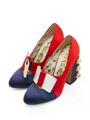 Gucci Luna Bow-detail Pumps