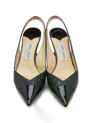 JIMMY CHOO Liya Pointed-toe Slingback Pumps