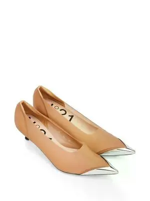 N°21 Metal-toe Pointed Pumps