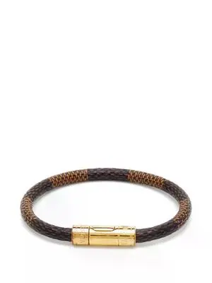 LOUIS VUITTON Damier Canvas Bracelet - Brown