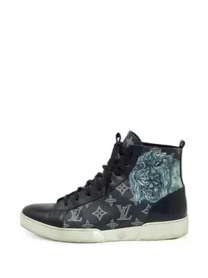 LOUIS VUITTON Chapman Brothers Savane Monogram High-top Sneakers
