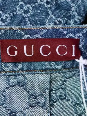 Gucci Gg Monogram Jacquard Mini Skirt