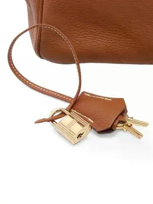 Hermès Clemence Birkin Retourne 35 Handbag