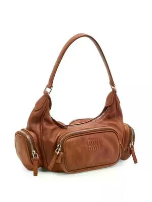 Miu Miu Multi-pocket Leather Shoulder Bag