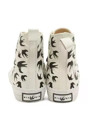 Alexander McQueen Swallow High-top Sneakers