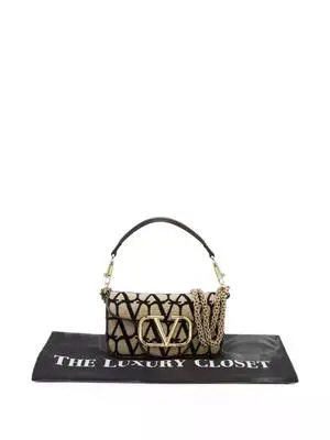 Valentino Garavani Small Locò Iconographe Shoulder Bag