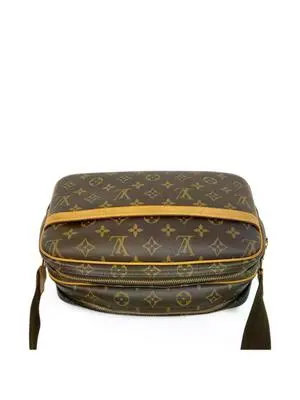 LOUIS VUITTON Monogram Reporter Pm Crossbody Bag - Brown
