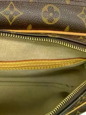 LOUIS VUITTON Monogram Reporter Pm Crossbody Bag - Brown