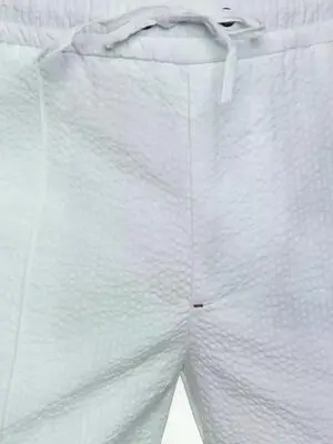 Isaia Seersucker Tapered Trousers