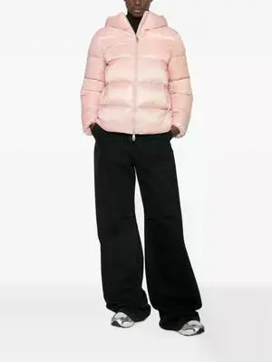 Moncler Padded Hooded Jacket - Pink
