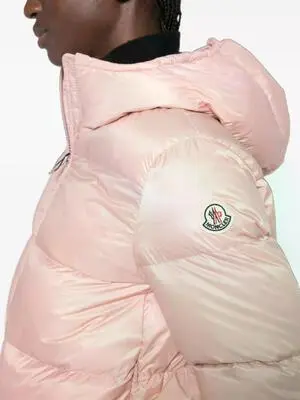 Moncler Padded Hooded Jacket - Pink