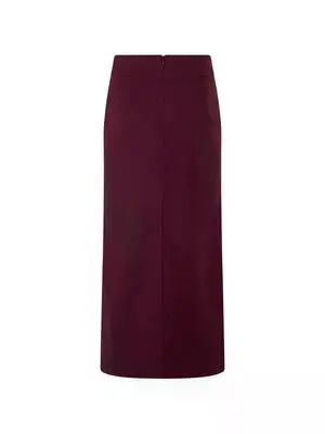 Alberta Ferretti High-waisted Midi Skirt