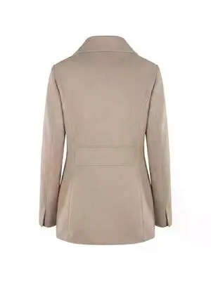 MOORER Fur-trim Gilet-insert Jacket - Neutrals