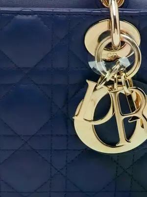 Dior 2022 Medium Lady D-joy Cannage Tote Bag