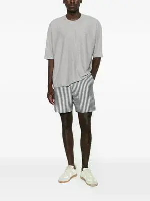 Issey Miyake Oversized Crew-neck T-shirt - Grey