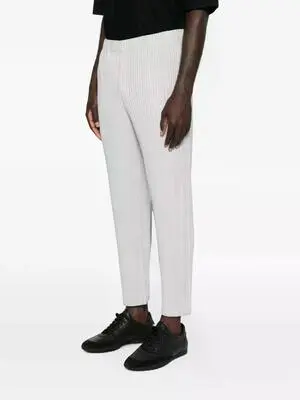 Issey Miyake Cropped Pleated Trousers