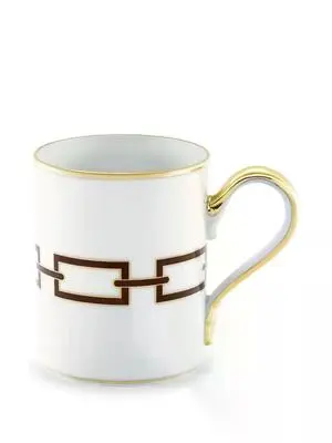 GINORI 1735 Catene Chain-link Mug - White