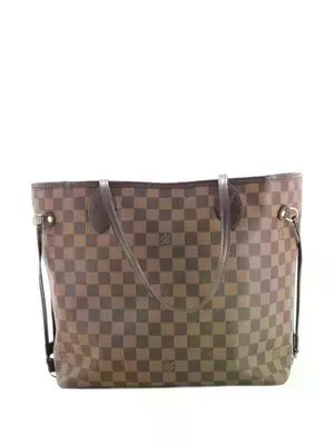 LOUIS VUITTON Neverfull Nm Damier Mm Tote Bag - Brown
