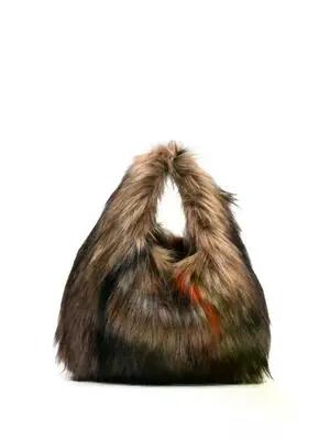 LA MILANESA Small Nilde Faux-fur Tote Bag