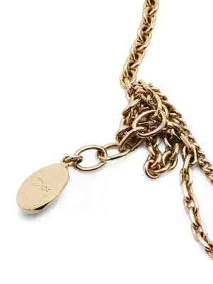 Dior Heart-charm Enamel Bracelet
