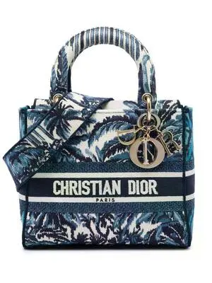Dior Lady D-lite Satchel - Blue