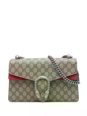 Gucci 2016-2026 Medium Gg Supreme Dionysus Shoulder Bag - Neutrals