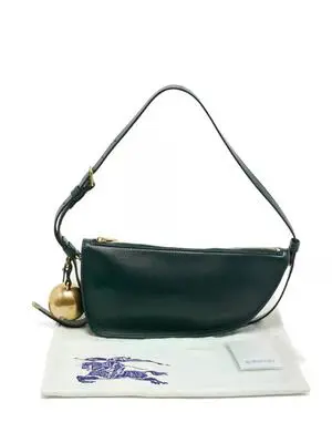 Burberry Shield Mini Shoulder Bag - Green