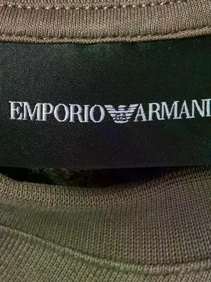 Emporio Armani Logo-embroidered Sweatshirt
