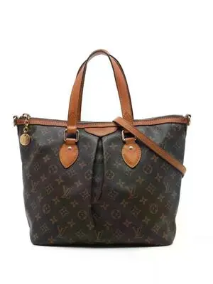 LOUIS VUITTON 2012 Monogram Palermo Pm Satchel - Brown