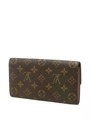 LOUIS VUITTON 2007 Monogram Sarah Wallet Long Wallets