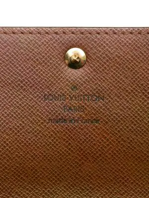 LOUIS VUITTON 2007 Monogram Sarah Wallet Long Wallets
