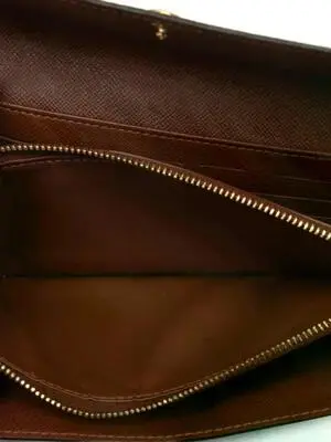 LOUIS VUITTON 2007 Monogram Sarah Wallet Long Wallets