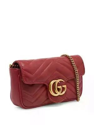 Gucci Mini Gg Marmont Matelassé Crossbody Bag