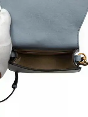 Chloé Nile Leather Bracelet Satchel - Blue