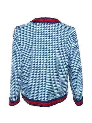 Gucci Houndstooth Tweed Jacket