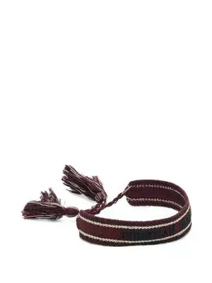 Dior J'adior Embroidered Tassel Bracelet