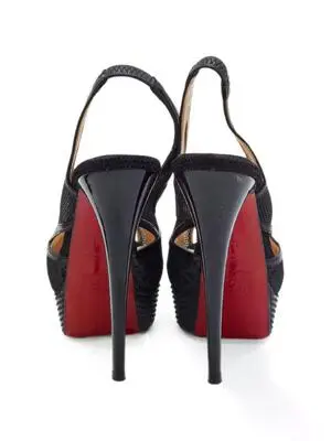 CHRISTIAN LOUBOUTIN Marina Slingback Sandals With Platform