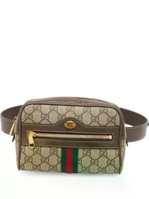 Gucci Ophidia Gg Supreme Belt Bag - Neutrals