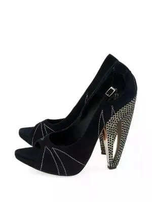 Dior Peep-toe Heeled Pumps