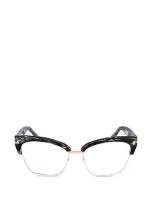Dsquared2 Geometric Frame Eyeglasses - Black