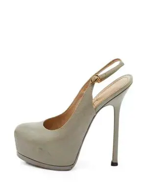 Saint Laurent Tribtoo Slingback Pumps