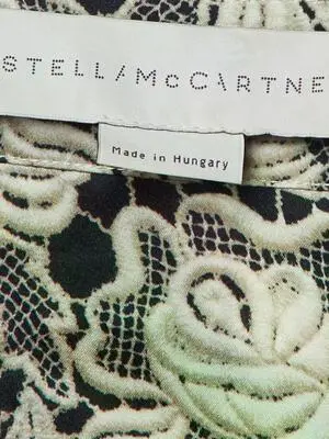 Stella McCartney Floral Lace-print Silk Shirt