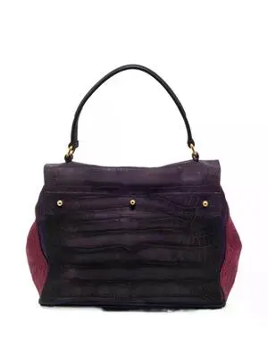 Saint Laurent Muse Two Croc-embossed Shoulder Bag