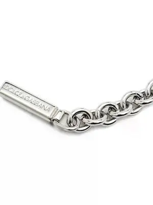 Dolce & Gabbana Crystal Embellished Chain-link Belt